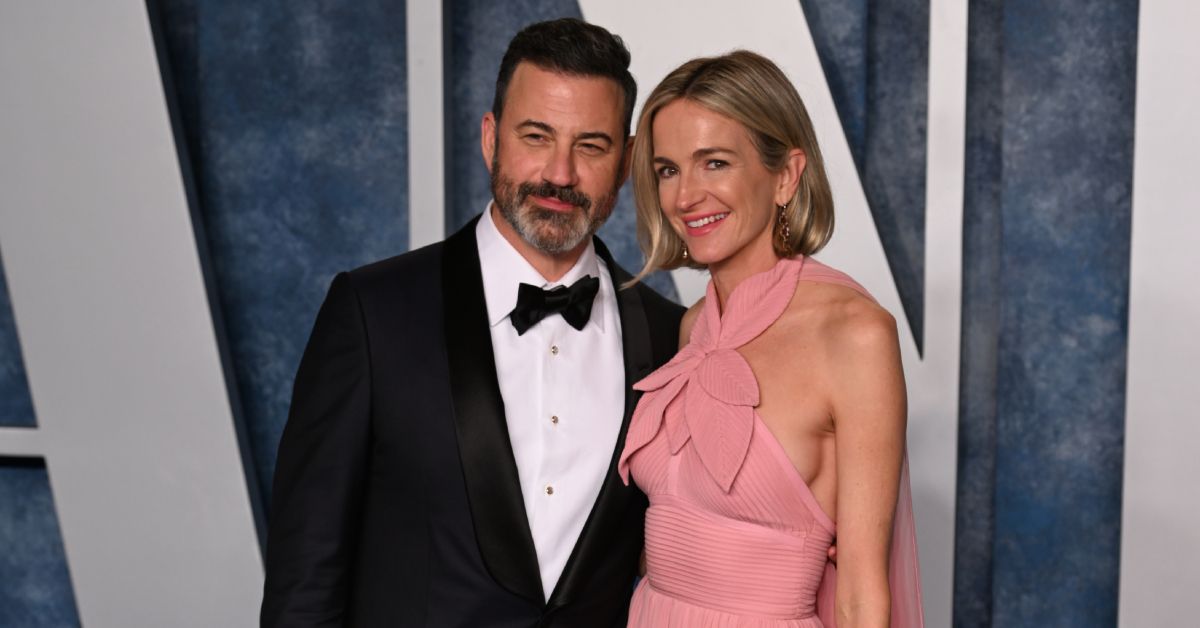 Molly McNearney withdrew her hand from Jimmy Kimmel as soon as the ...
