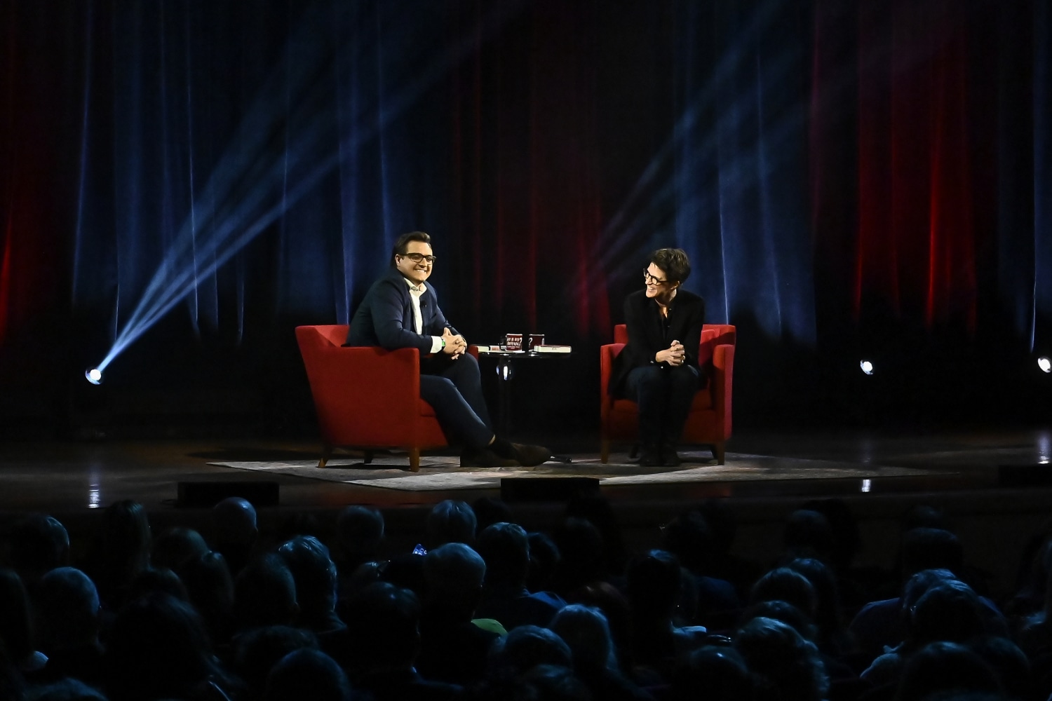Family members of Chris Hayes appeared on The Rachel Maddow Show ...
