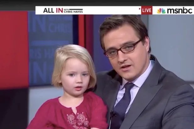 Chris Hayes excitedly announced great news about his daughter Ryan ...