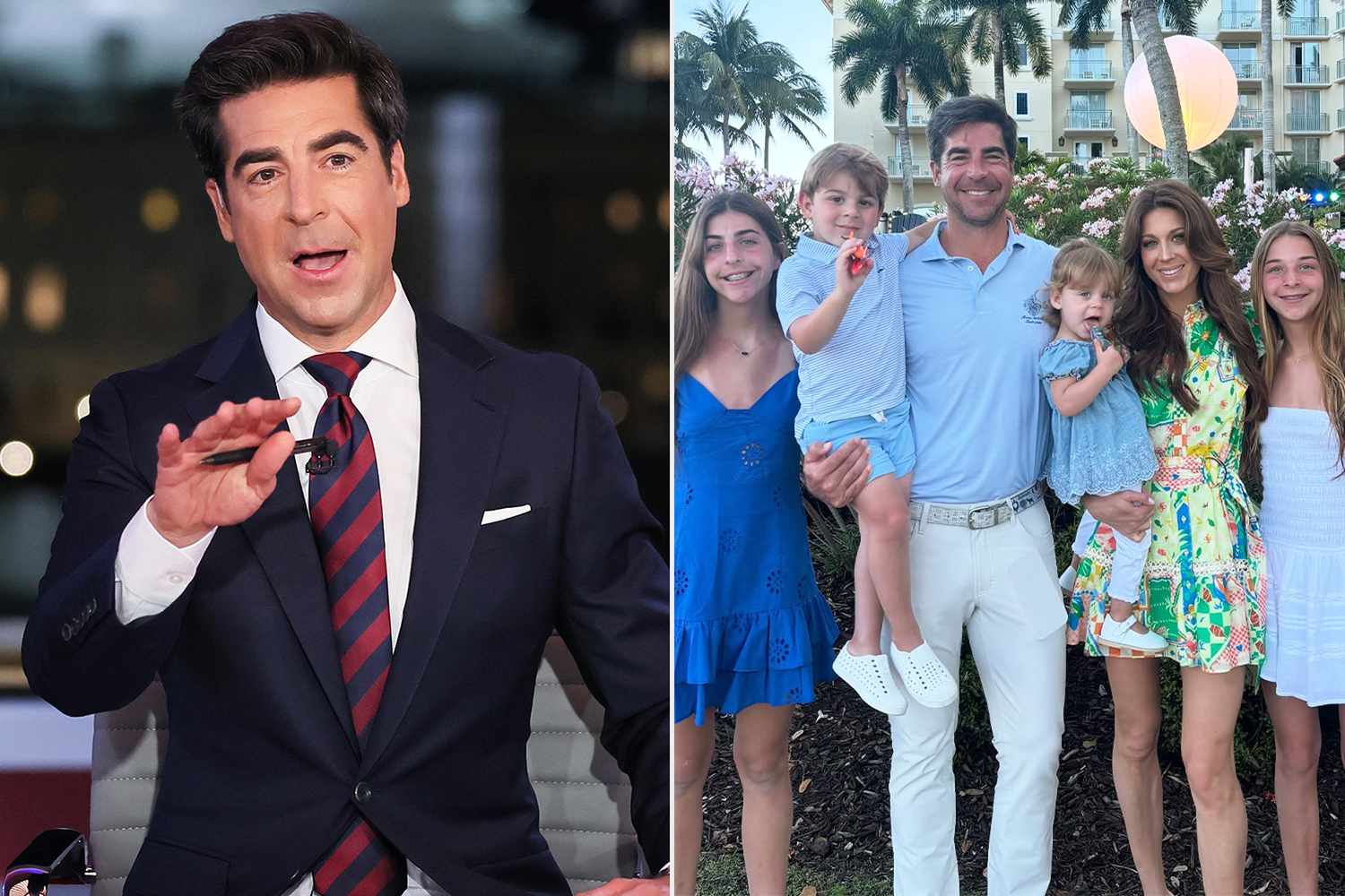 Jesse Watters expressed feeling tired as his kids are not getting along ...