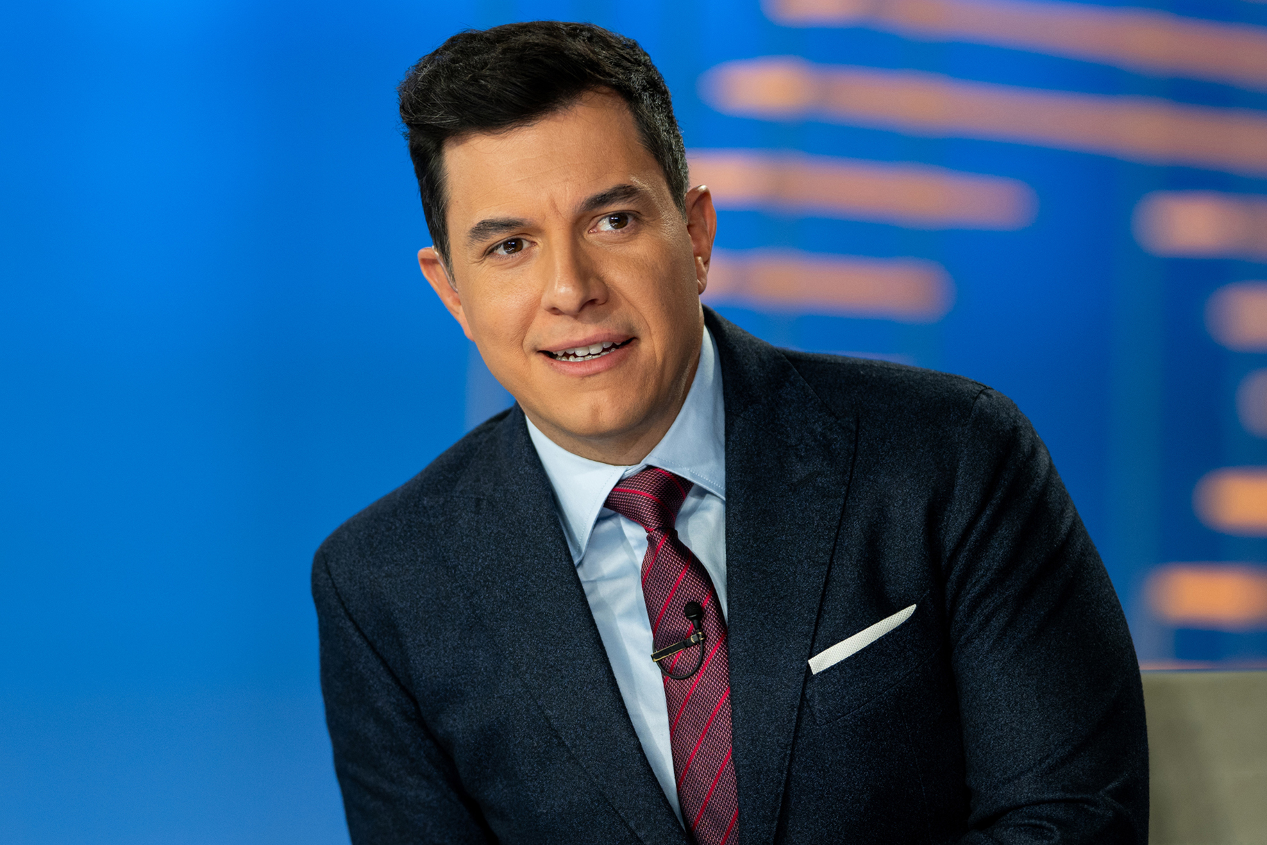 The spouse of NBC's latest anchor, Tom Llamas, has at last addressed ...