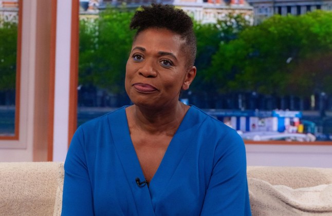 Brenda Edwards becomes emotional as she shares the message her son ...