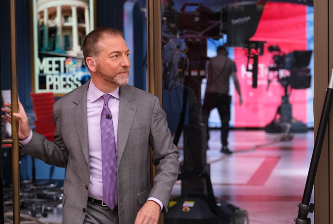 Exciting update! Chuck Todd expressed his joy in sharing that his ...