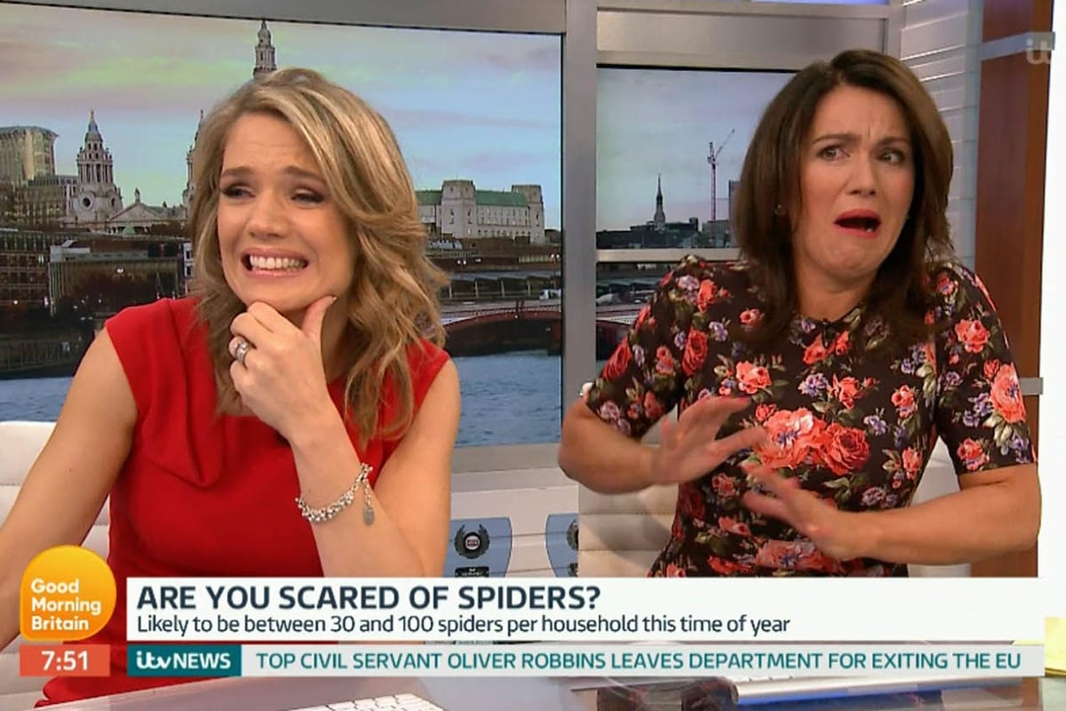 Susanna Reid shivered as she remembered the incident when a stranger ...