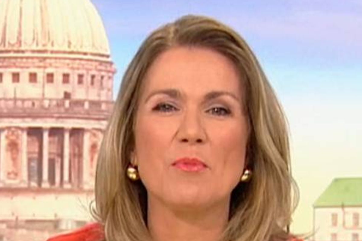 Susanna Reid is apologizing after a scandal on Good Morning Britain ...